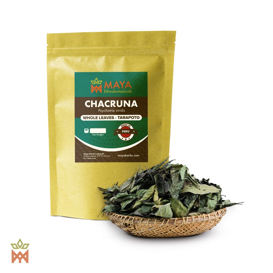 Hojas enteras de Chacruna | Psychotria Viridis | Tarapato | Perú