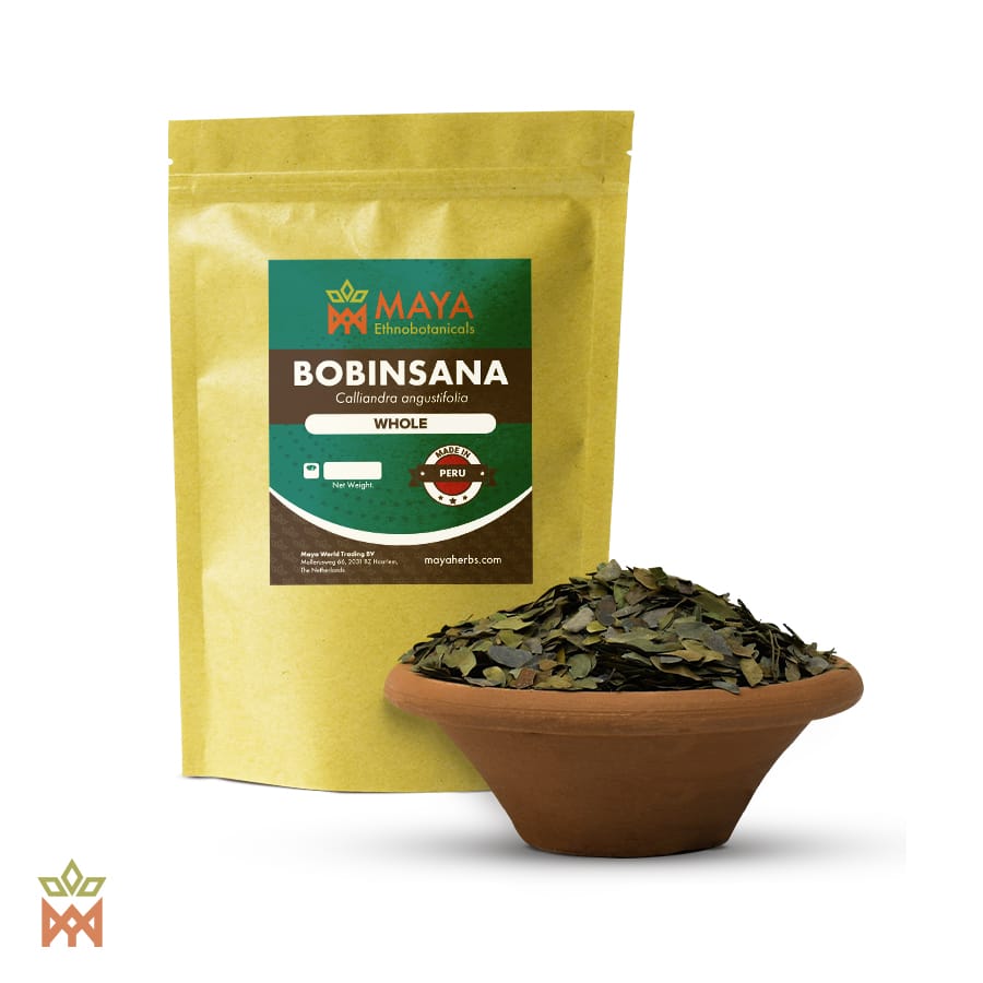 Té Bobinsana| Bobinsana calliandra angustifolia | Hojas enteras de Perú